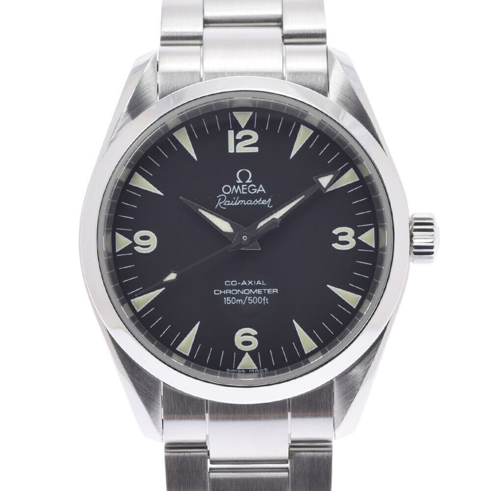 OMEGA Seamaster Railmaster - 39 mm, Stainless Steel for sale | eBay