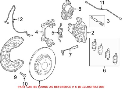 GENUINE MERCEDES Brake Pad Set 0004205900 / A0004205900 | eBay