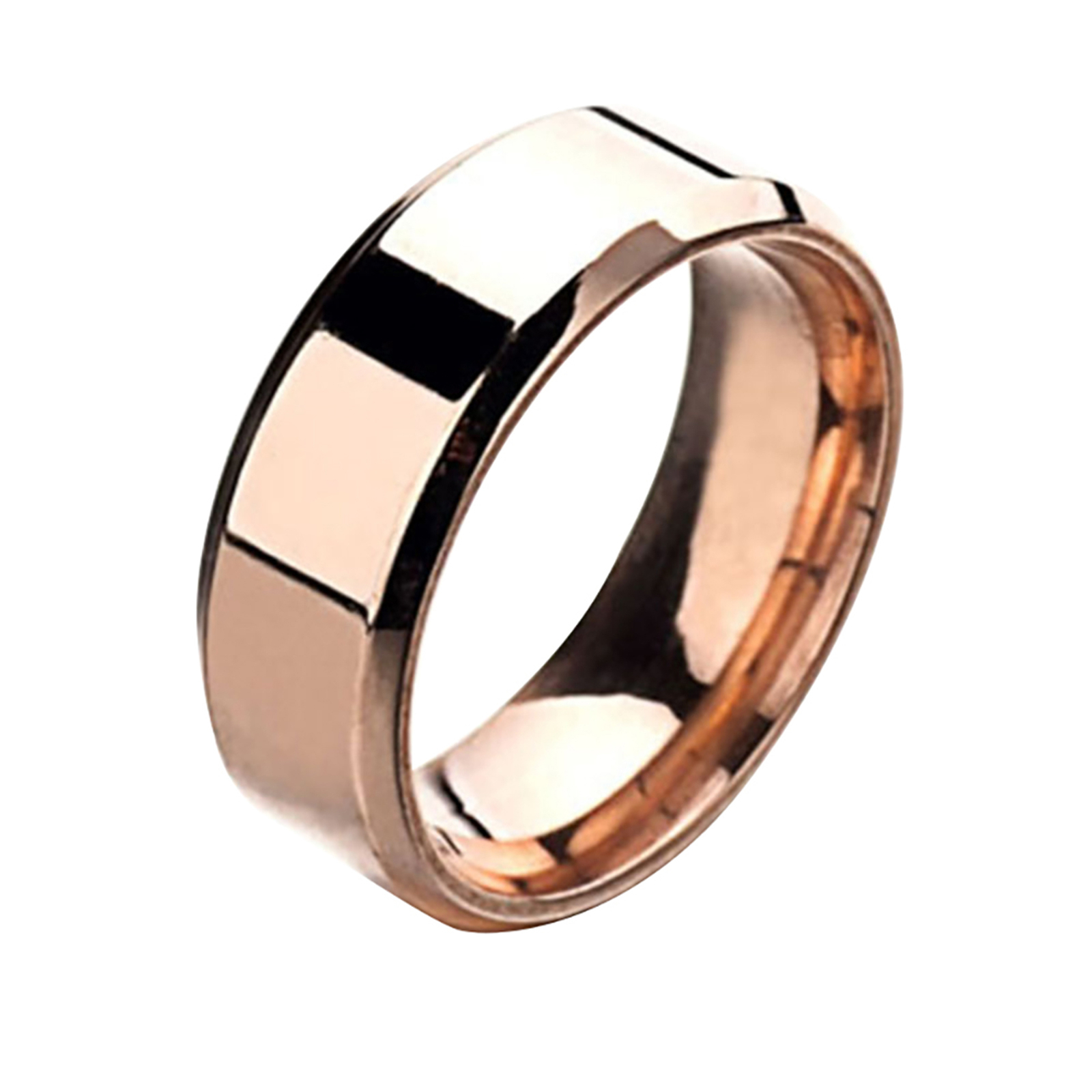 1 Pc Ring Affordable Fade Resistant Unisex Wedding Ring Gift | eBay