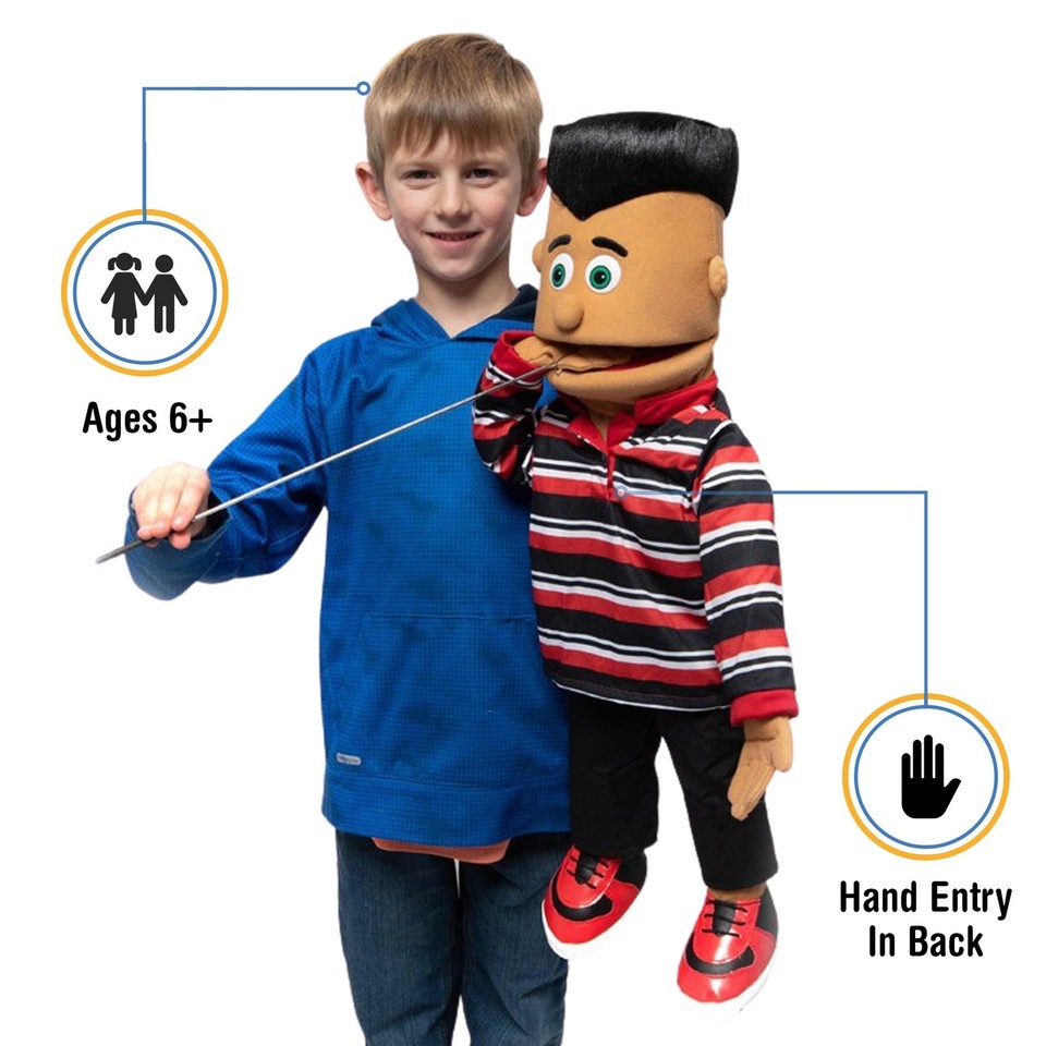 25 Jose, Hispanic Boy, Full Body, Ventriloquist Style Puppet | eBay