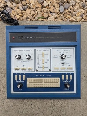 Vintage Old Tube Radio Heathkit Electric Tester Test Set Switch Tool ET ...