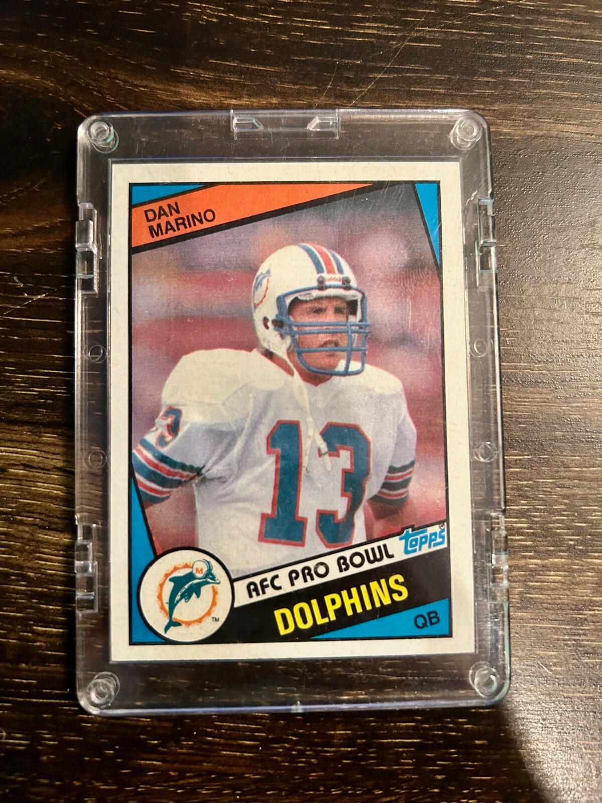 Dan Marino 1984 Topps #123 AFC Pro Bowl Rookie Card EXCELLENT CONDITION ...
