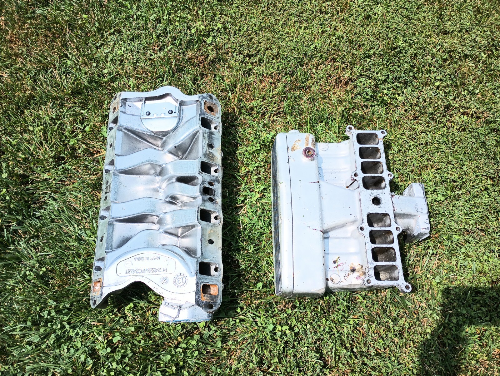 1993-1995 Ford Lightning 5.8L Polished Intake Manifold Mustang Cobra ...