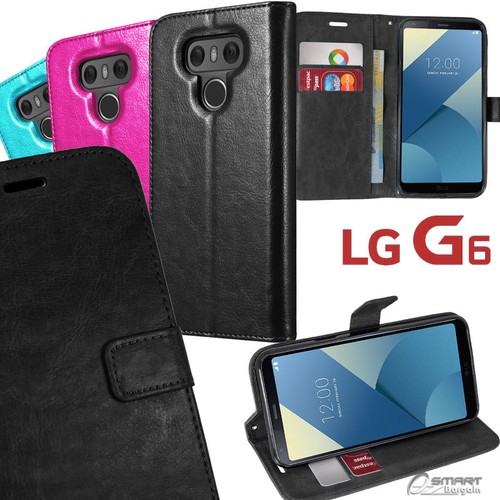 Wallet Flip Card Slot Stand Case Cover For LG G6 | eBay Australia