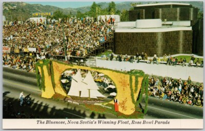 Anne Murray on Bluenose Nova Scotia Float Pasadena Rose Bowl Parade ...