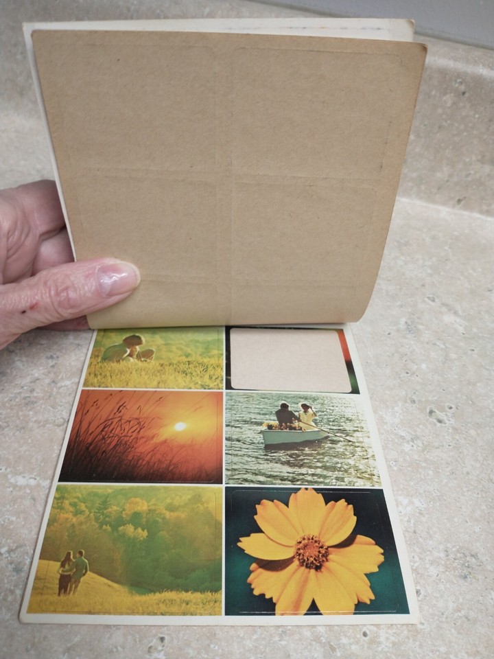 Vintage 70's Hallmark "Words Of Love" Seals Stickers | eBay