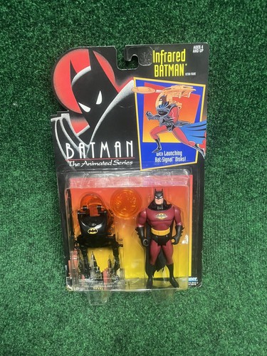 1993 Kenner BATMAN The Animated Series Infrared Batman Action Figure ...