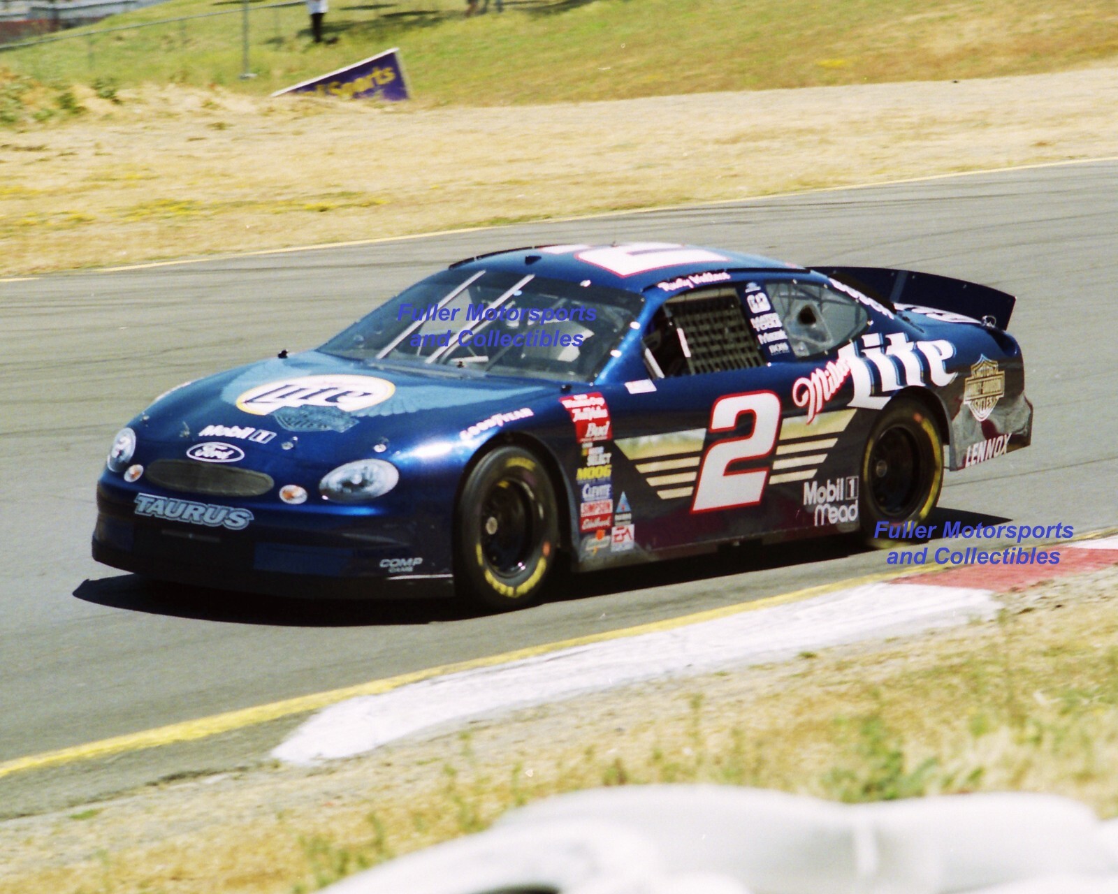 RUSTY WALLACE #2 1999 HARLEY-DAVIDSON SONOMA SEARS POINT 8X10 PHOTO ...