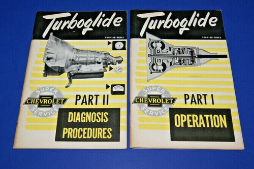 NOS ORIGINAL 1958 Chevrolet Super Service Factory Manual Turboglide ...