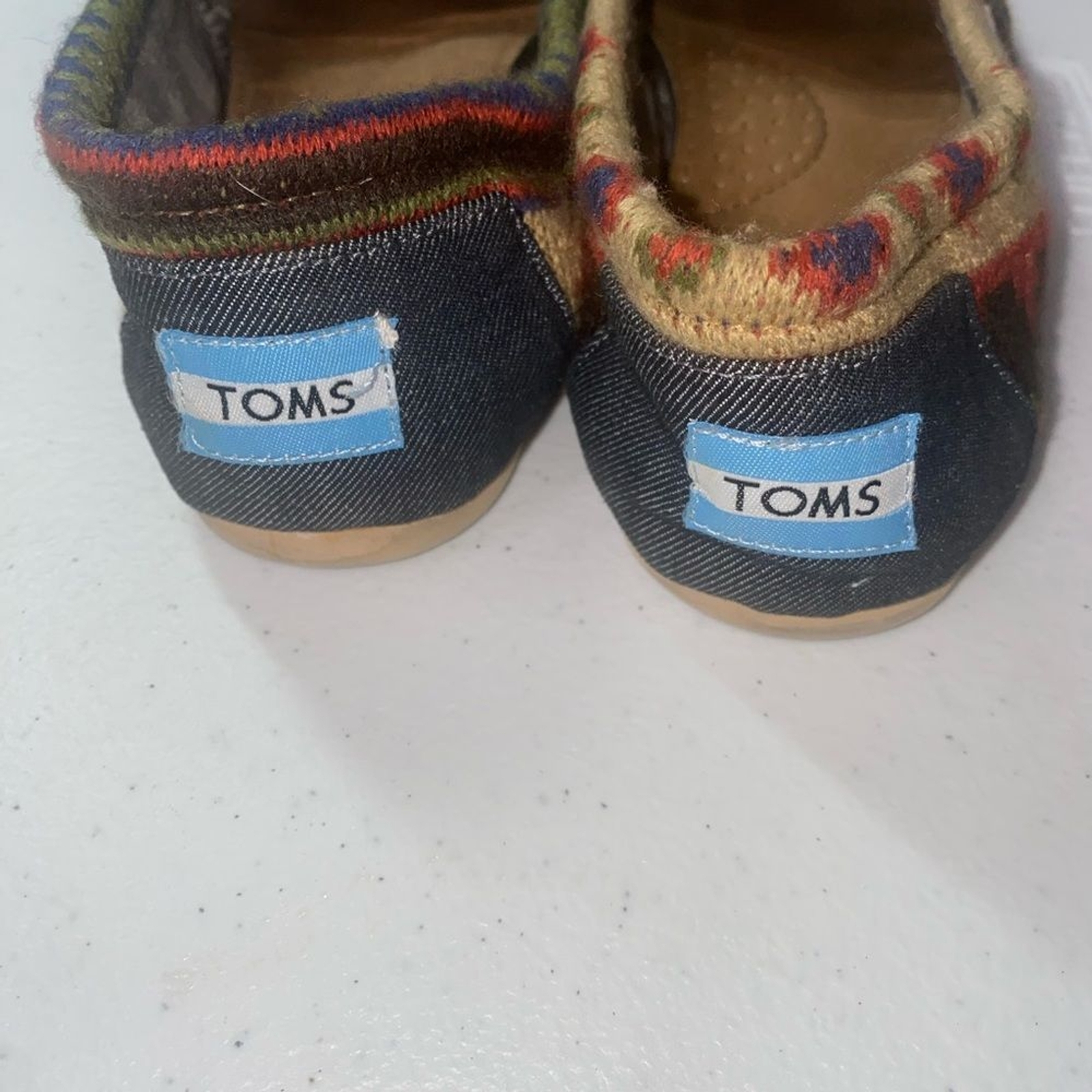 Toms Aztec Print Loafer Flat | eBay