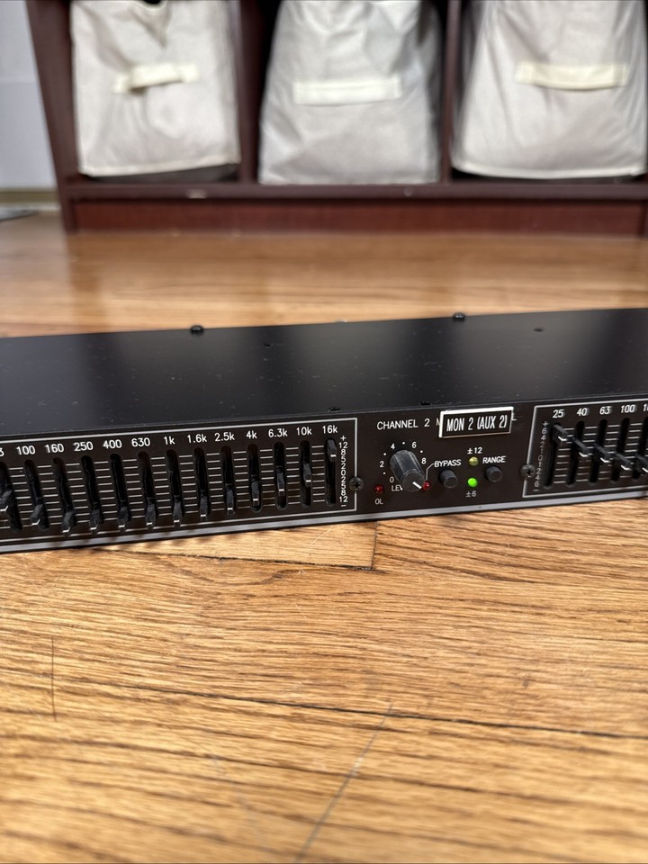 Rane ME15B 2-Channel Graphic Equalizer EQ Rackmount - Tested & Works ...