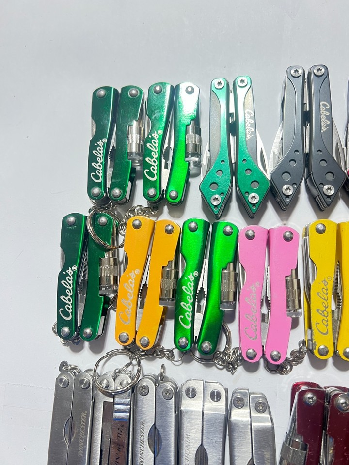 Lot of 25 Mini Multi Tools - Cabela's - Sheffield - Berkley ...