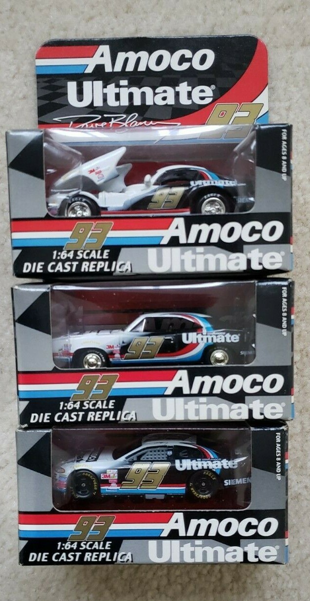 NASCAR Racing Champions | Amoco Ultimate | #93 Dave Blaney | 1:64 | x3 ...