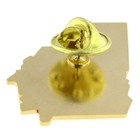 PinMart's State Shape of Georgia and Georgia Flag Lapel Pin 1-1/4" | eBay