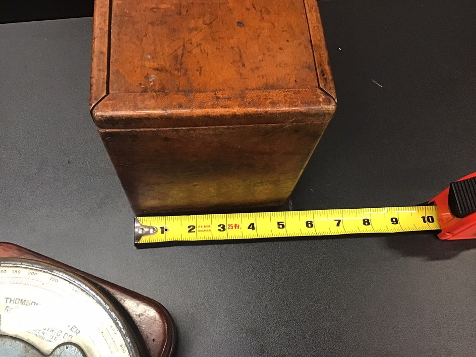 Early 1900’s Antique Vintage Thomson Voltmeter General Electric Co Type ...