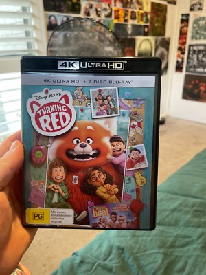 Turning Red 4K Ultra HD + 2 Disc Blu-ray DVD | eBay Australia