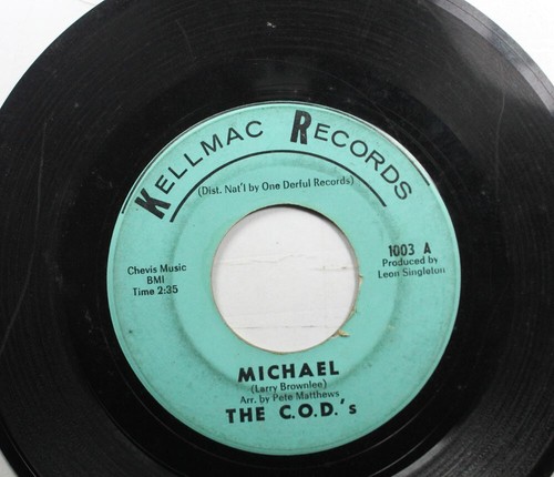 Soul 45 The C.O.D.'S - Michael / Cry No More On Kellmac Records | eBay