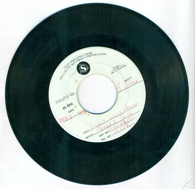 Frannie Golde ‎– Save Me / Stop And Look Around TEST PRESSING - RARE ...