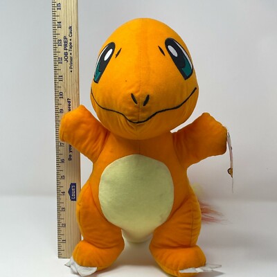 Toy Factory Charmander Pokemon Plush Large 14" 2016 Stuffed Doll ...