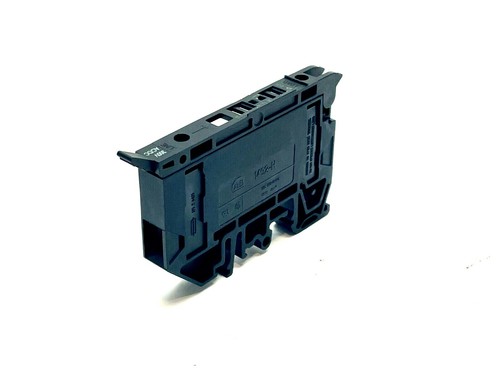 Allen Bradley 1492-H6 Terminal Block Fuse Holder 15A 300V AC/DC Black ...