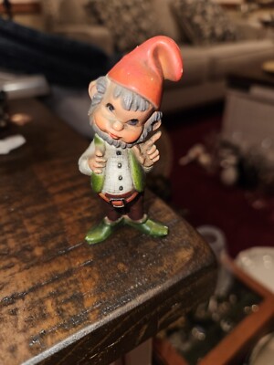 Vintage ELF Gnome Dwarf Grumpy- Macau Resin Molded Plastic | eBay