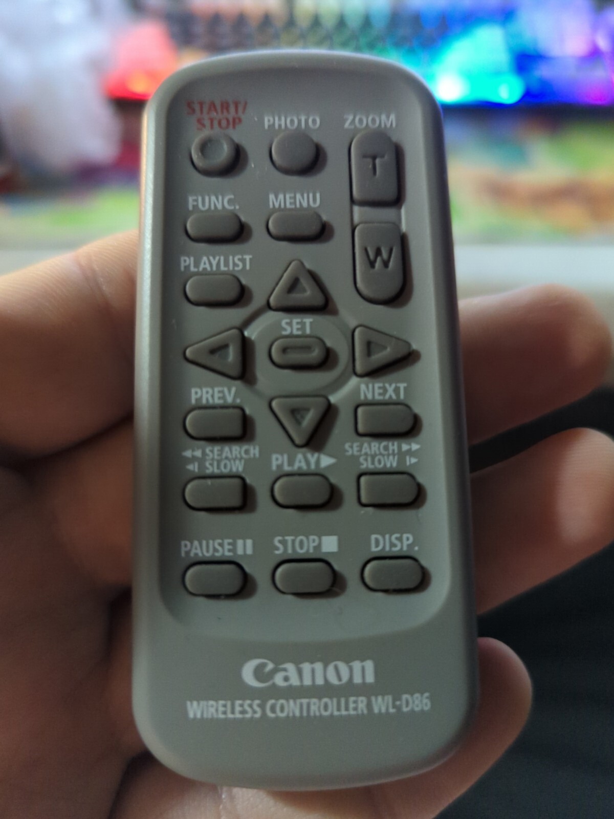 CANON Wireless Controller WL-D86 Genuine Camcorder Remote Control | eBay