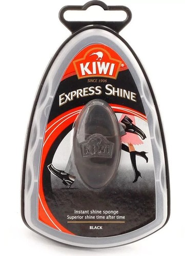 Kiwi Express Shine Shoe Polish Instant Shine Sponge - 7 ml Black | eBay