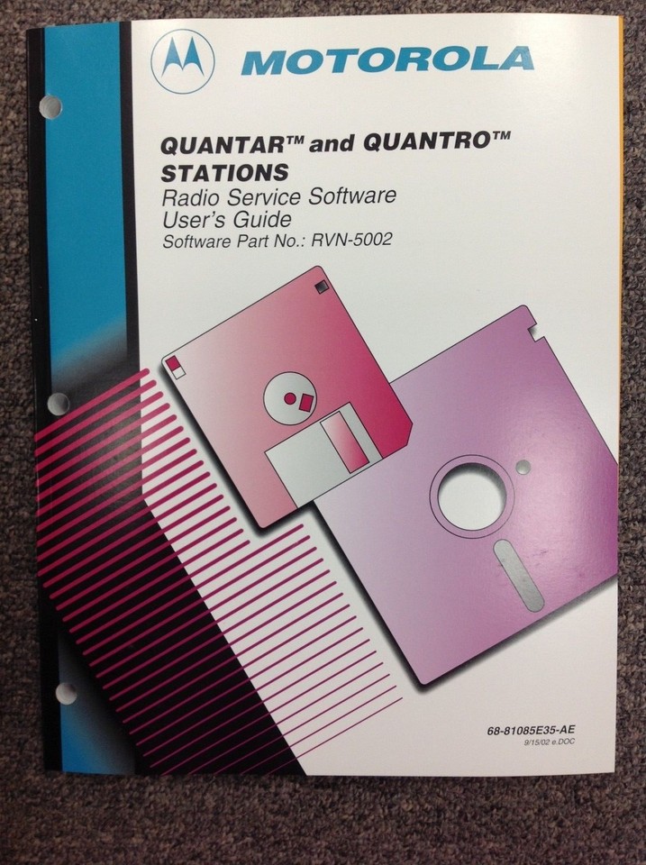 Motorola Quantar & Quantro Stations DSS-11 Data Station User Guides ...