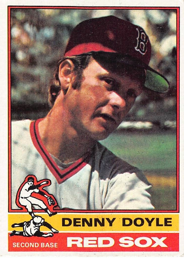 1976 Topps Baseball Denny Doyle #381 VG+ CONDITION BOSTON RED SOX | eBay