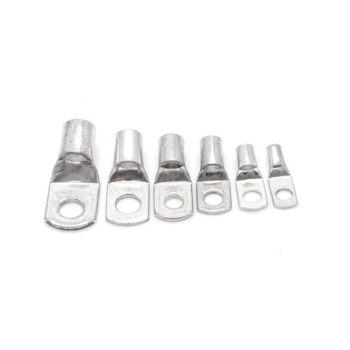 20Pcs Cable Ends, Lugs, Ring Terminals, Connectors, Tin Plated Pure Cop ...