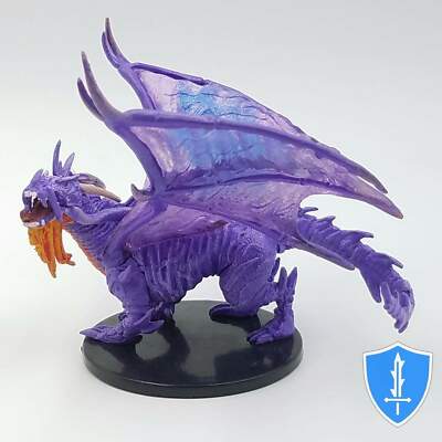 Large Time Dragon (purple) - Ruins of Lastwall #43 Pathfinder Battles D ...