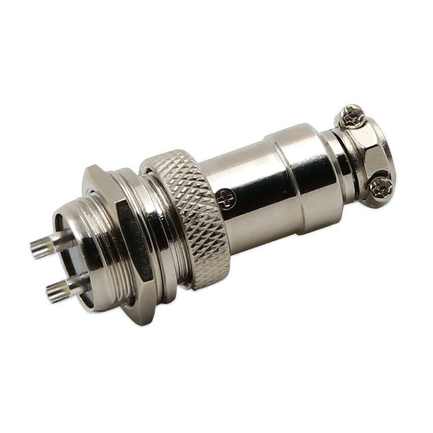 GX16 2-10Pin Screw Type Electrical Aviation Male Socket +Female Plug ...