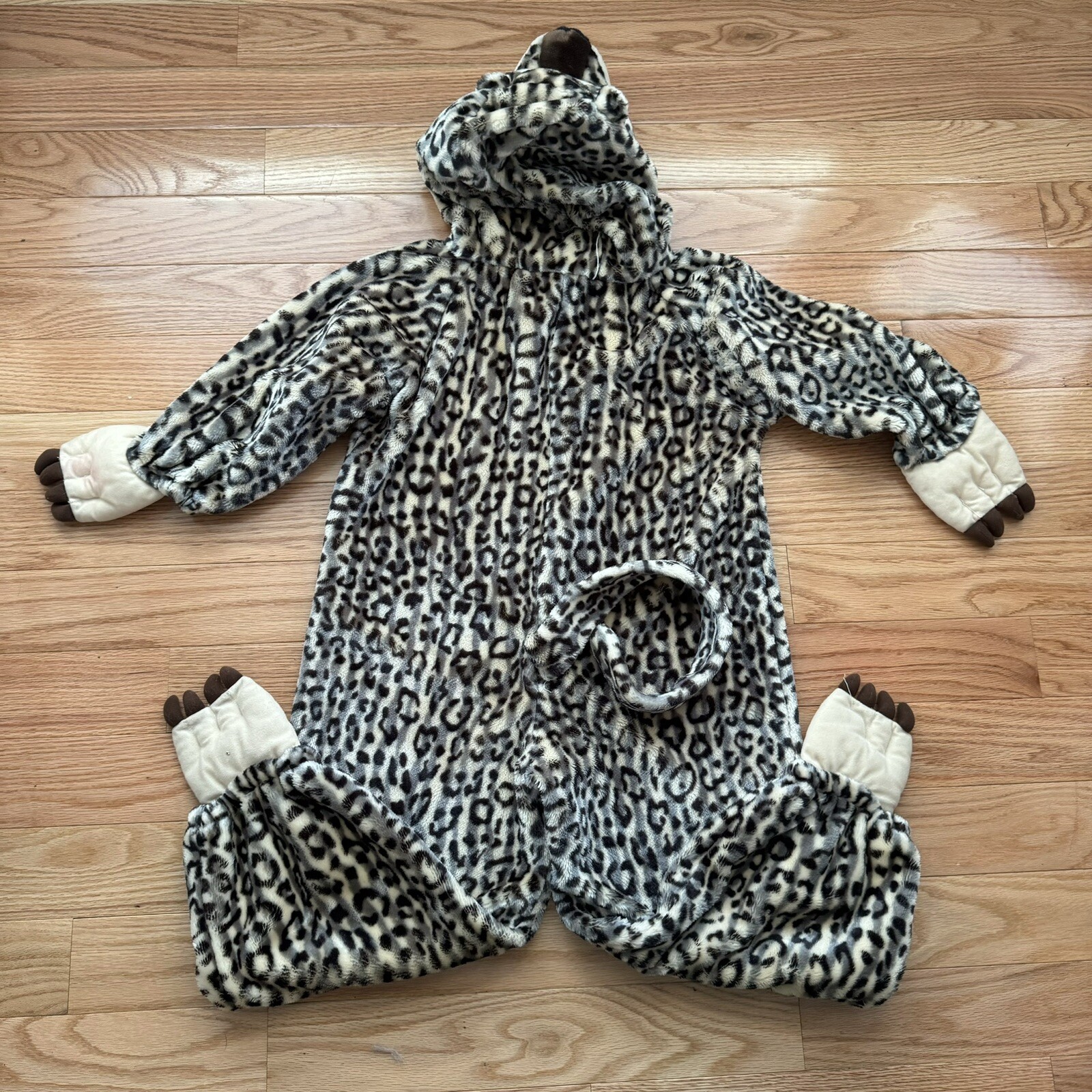 Chosun Leopard Costume Plush Heavy Full Zipper Child … - Gem