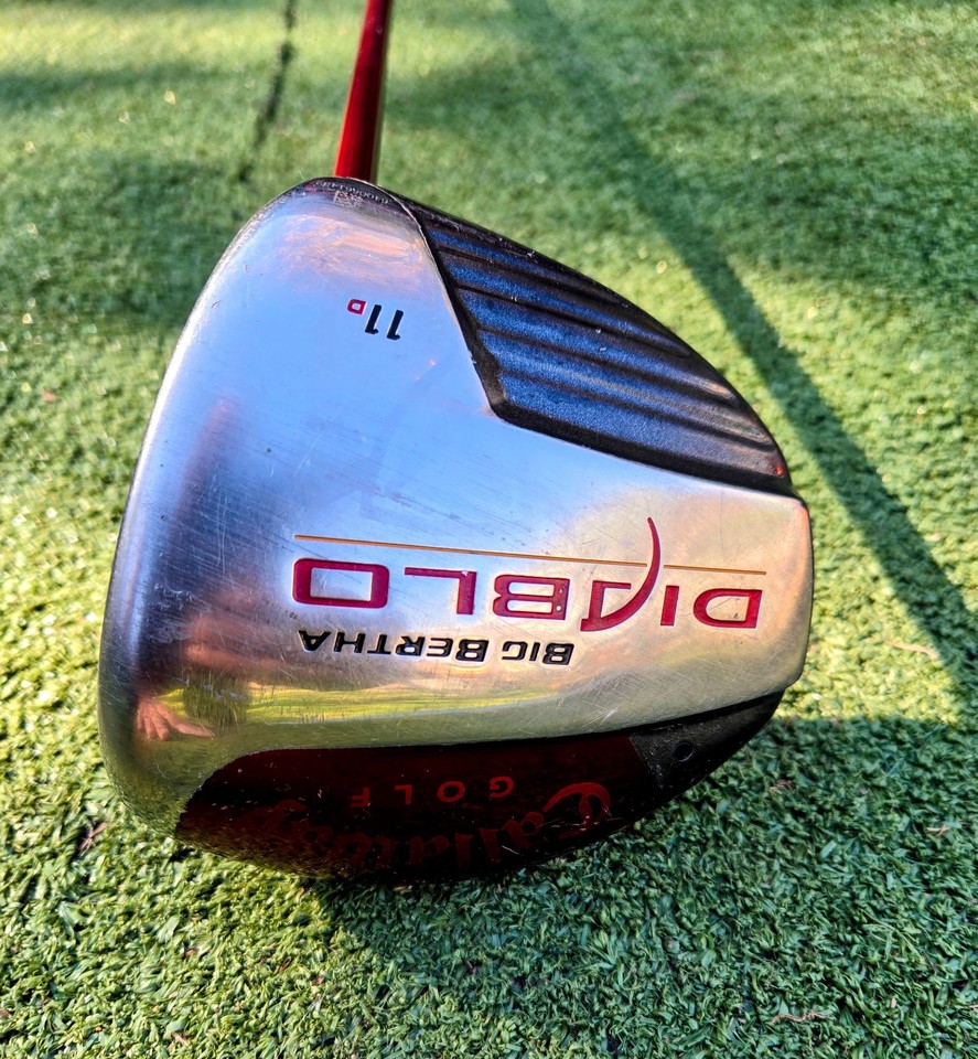 Callaway Big Bertha Diablo Driver – 11° Loft – Aldila DVS 65g A-Flex ...