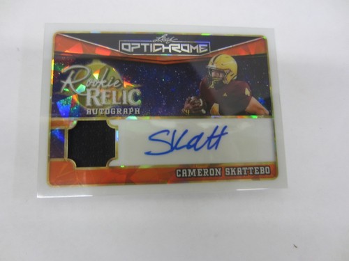 2025 Leaf Optichrome RC CAMERON SKATTEBO Patch Auto Autograph 2/4 | eBay