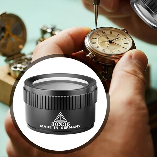 Loupe de poche portable grossissement 30x pour la réparation de loupes ...