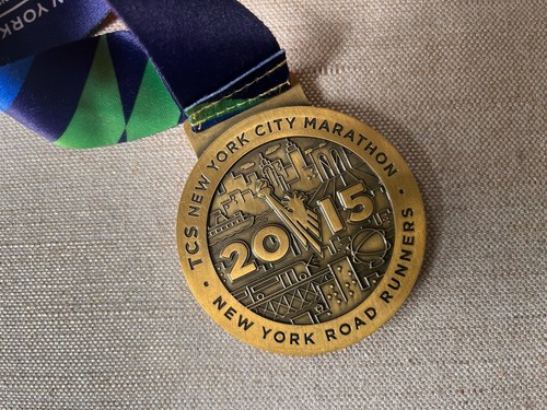 2015 TCS New York City Marathon Finisher Medal w/Ribbon 11.01.15 - Free ...