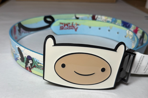 Adventure Time double sided Adjustable Belt With Finn Belt Buckle | eBay