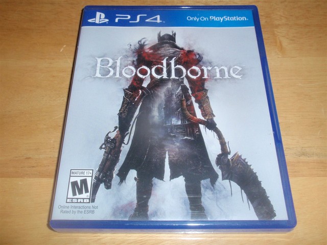 Bloodborne for PS4 PlayStation 4 on Bluray Disc 2015 Sony Computer ...