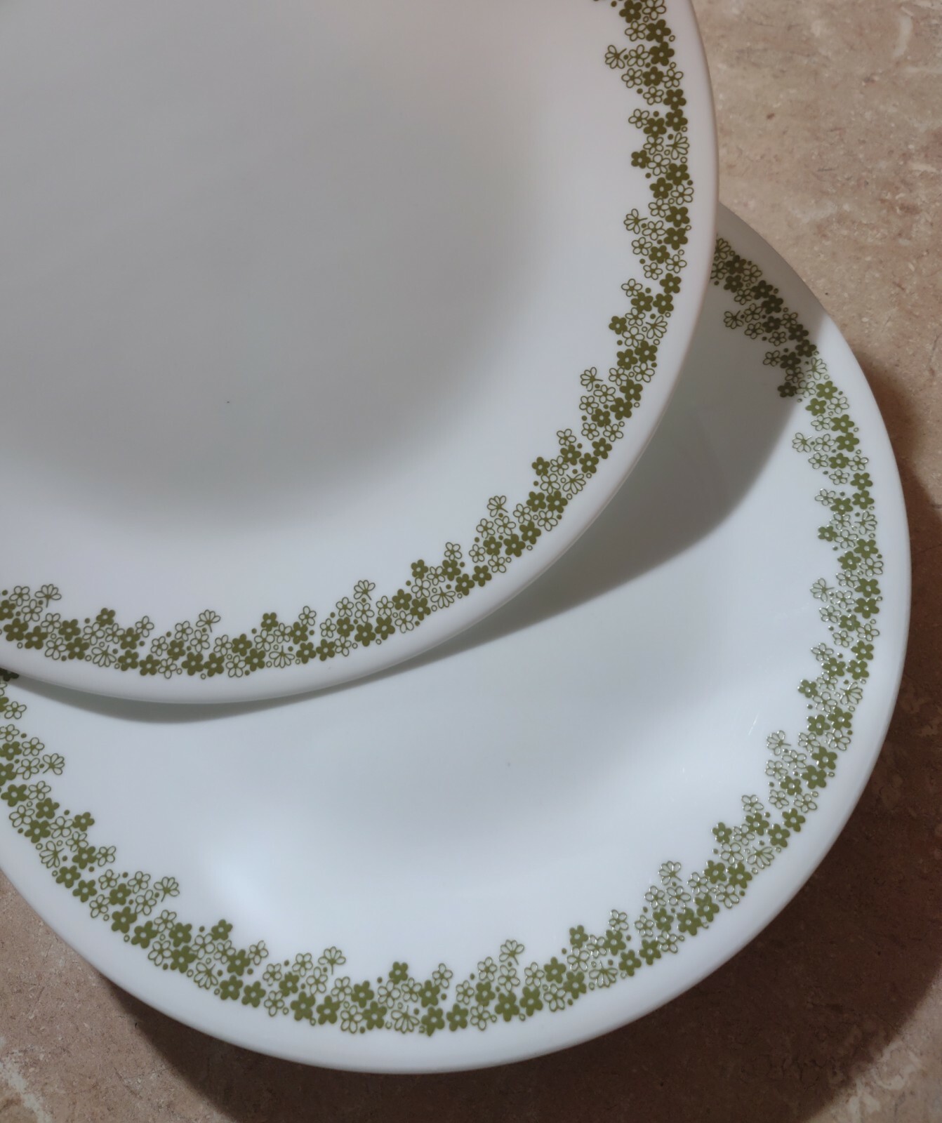 8 Vintage CORELLE Corning Ware Spring Blossom Crazy Daisy 10-1/4 ...