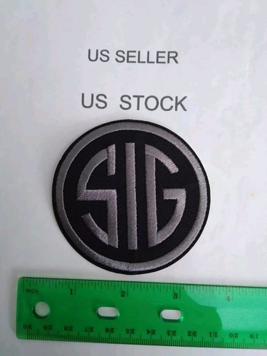 Sig Patch Sew On Iron On Free Shipping | eBay