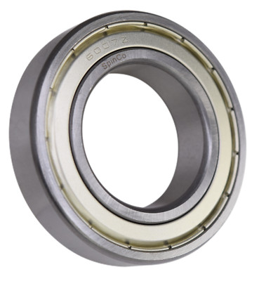 6007-ZZ, 6007-2Z, 9107KDD Shielded Radial Ball Bearing 35X62X14 SpinCo ...