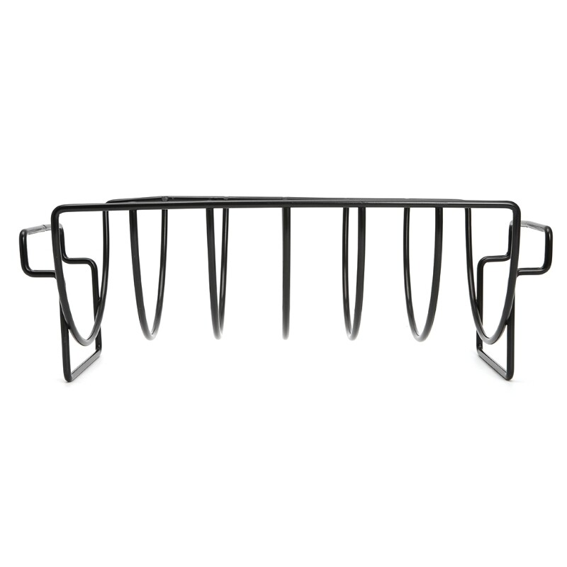 Non-Stick Metal Wire Stand BBQ Grill Steak Holder Roasting Rib Rack ...