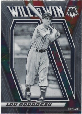 2021 Panini Mosaic #WTW11 Lou Boudreau Will to Win Baseball Card | eBay
