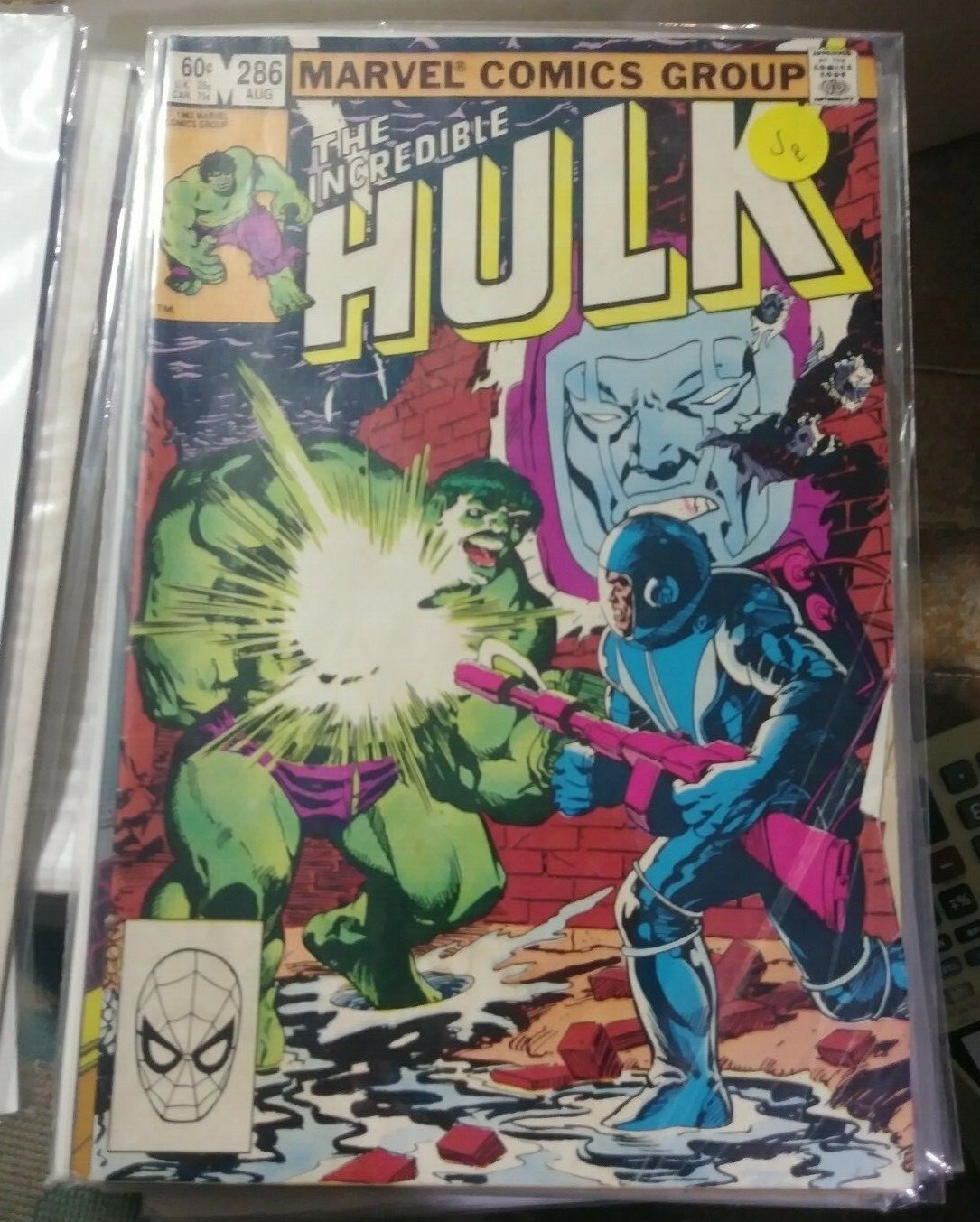 Incredible Hulk # 286 1983 marvel DISNEY KANG FUTURE SOLDIER HARLAN ...