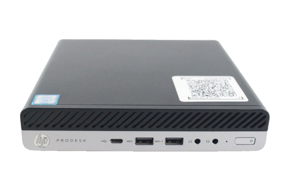 HP ProDesk 600 G5 Desktop Mini i5 9th Gen 512GB SSD 8GB RAM Win 11 Pro ...