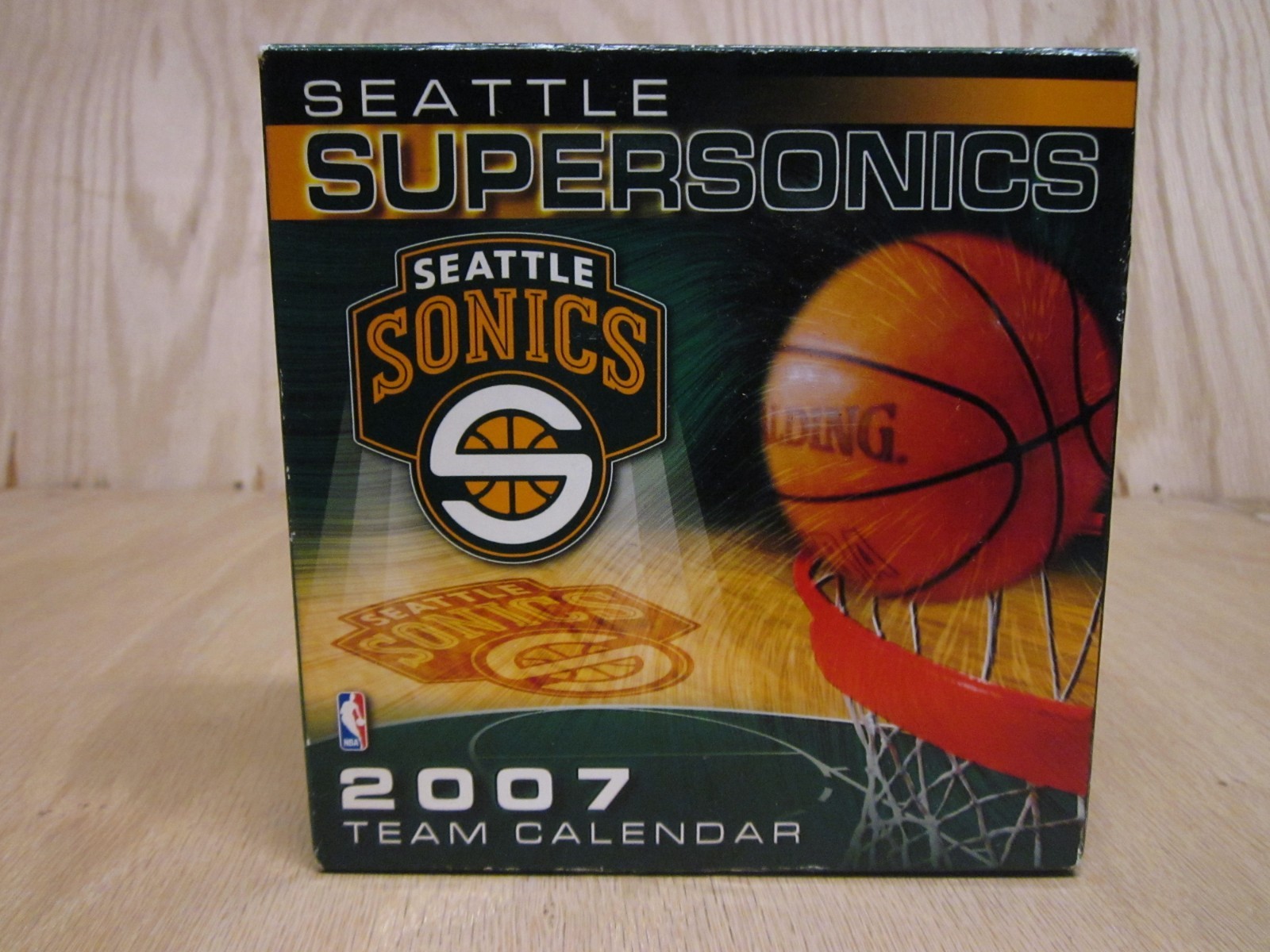 NEW - Seattle SuperSonics Seattle Sonics 2007 Team Calendar SEALED | eBay