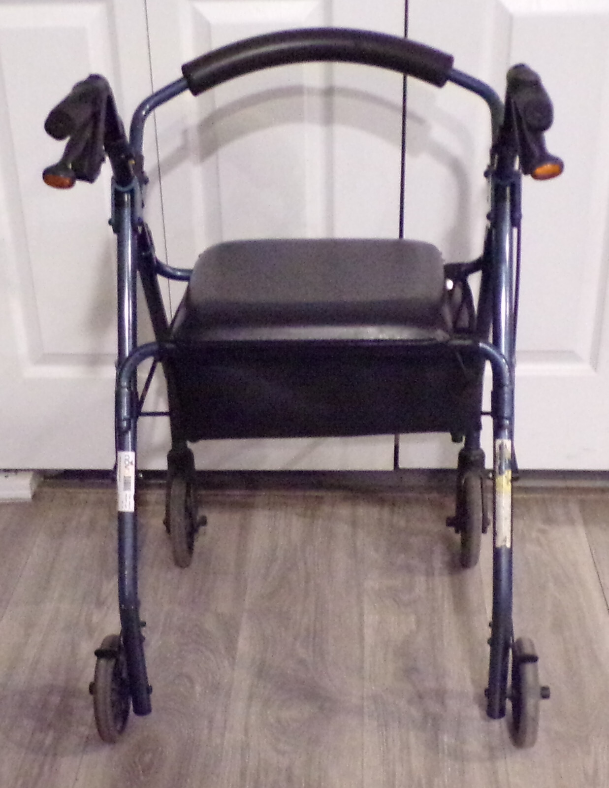 NOVA 4 wheel adult walker, 6 " wheels has storage and foldable | eBay