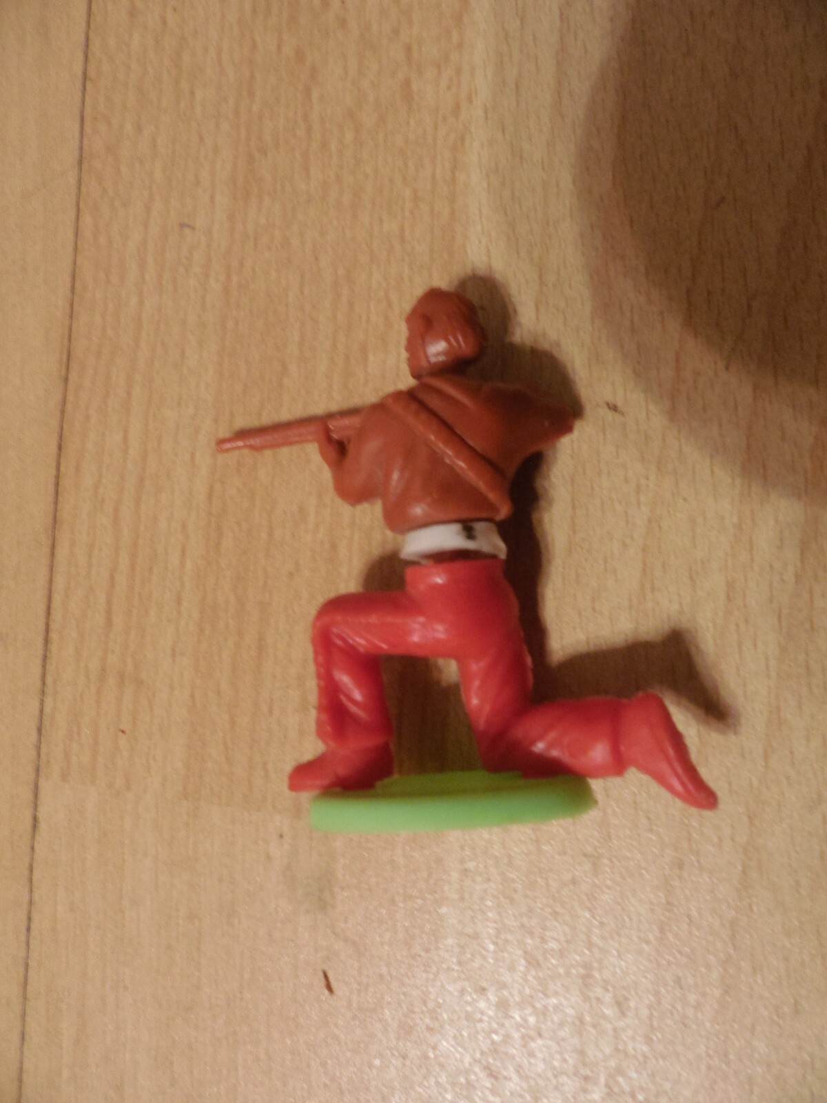 DDR indianer Flinte Gewehr Kunststoff Fußplatte Krieger Gebraucht ...