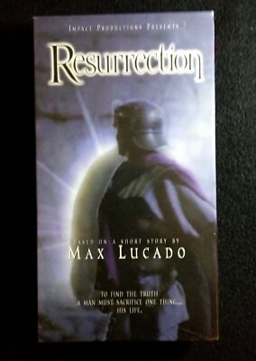 VHS Movie Resurrection Short Story Max Lucado Christian Religious Jesus ...